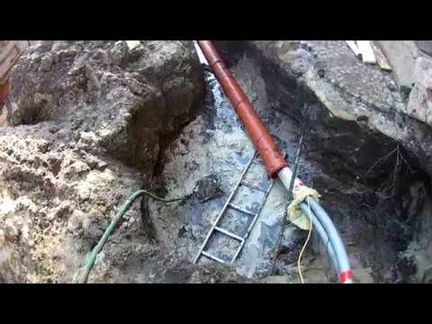 Transmisja rur w ziemi. Rury ciepłownicze .Budowa kotłowni czy damy ...