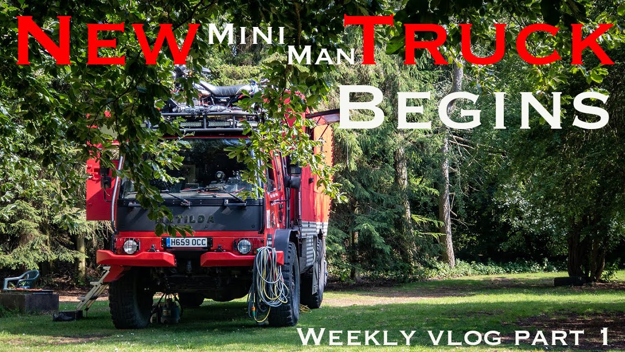 Mini MAN Overland truck build begins. [S1 - Eps. 1] - YouTube