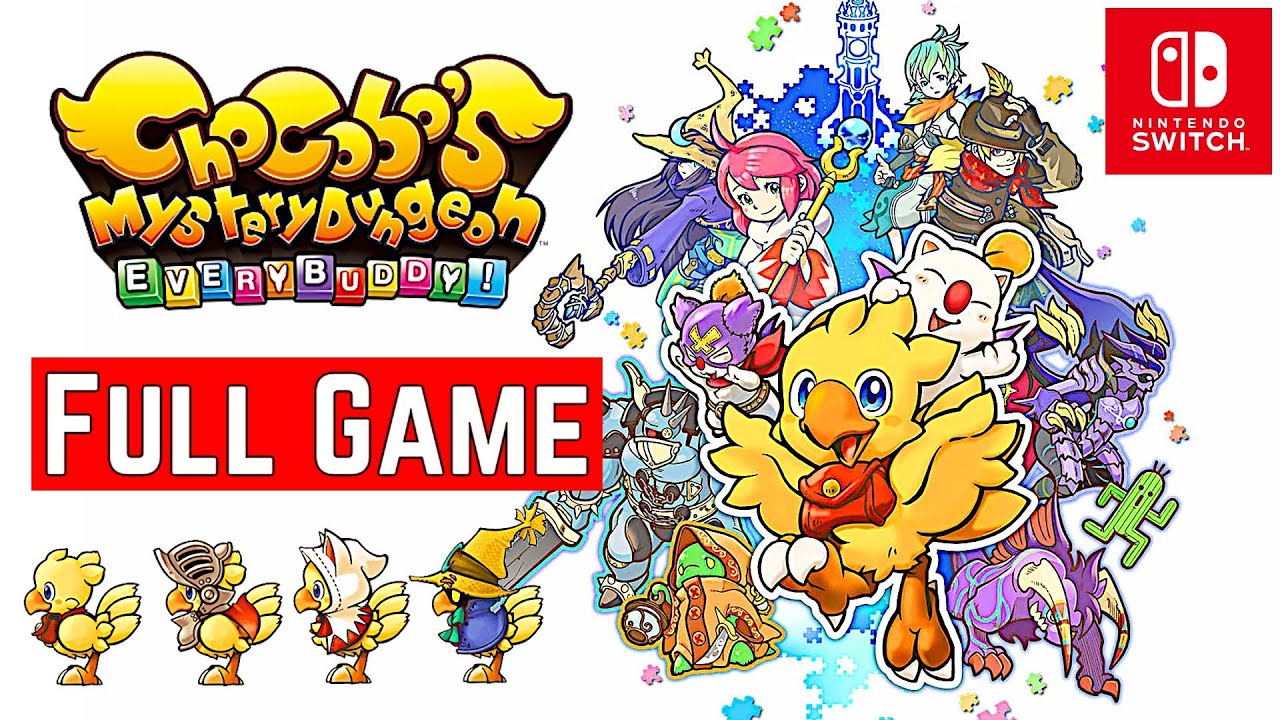 Chocobo's Mystery Dungeon EVERY BUDDY! [Switch] Gameplay Walkthrough ...