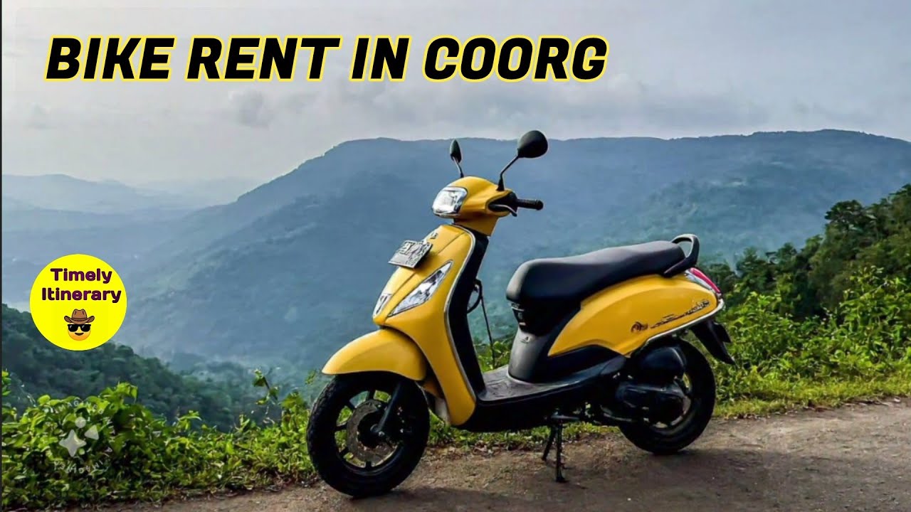 Bike Rent in Coorg | Bike rent in Madikeri Coorg Tourist Places on Bike ...