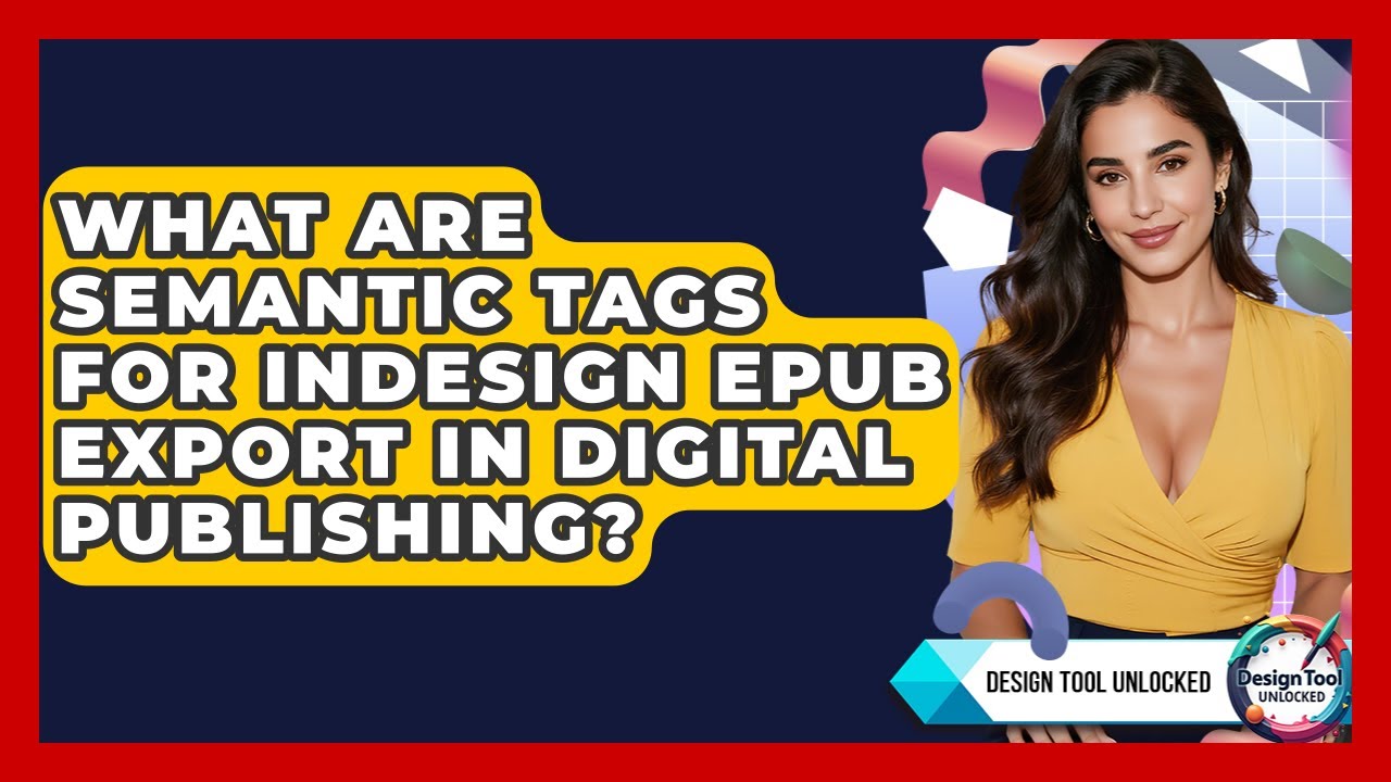What Are Semantic Tags For InDesign EPUB Export In Digital Publishing ...