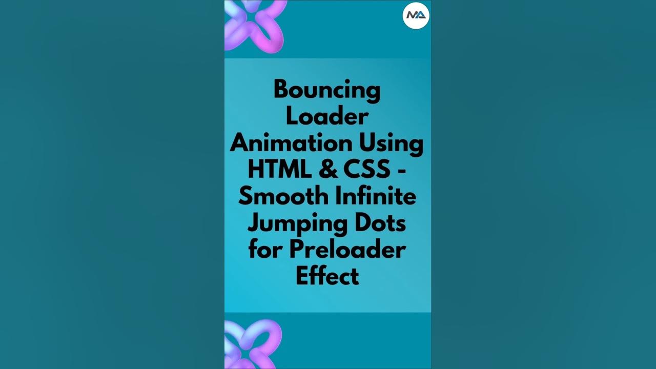 🎯 Create a Bouncing Loader Animation in 60 Seconds! ⏳ (HTML, CSS) #shorts - YouTube