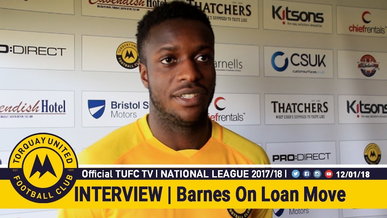 Official TUFC TV | Aaron Barnes On Loan Move 12/01/18 - YouTube