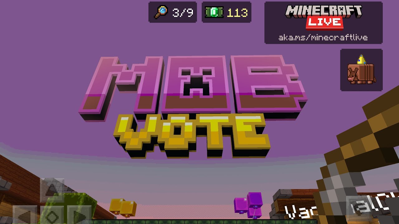 【マイクラ】Minecraft Live Mob Vote 2023 - YouTube