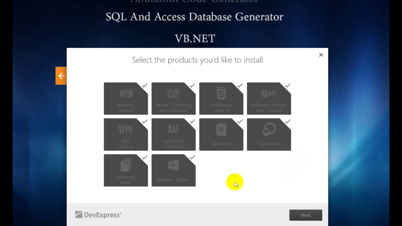 CodeGenerator Lesson1 InstallDevExpress - YouTube