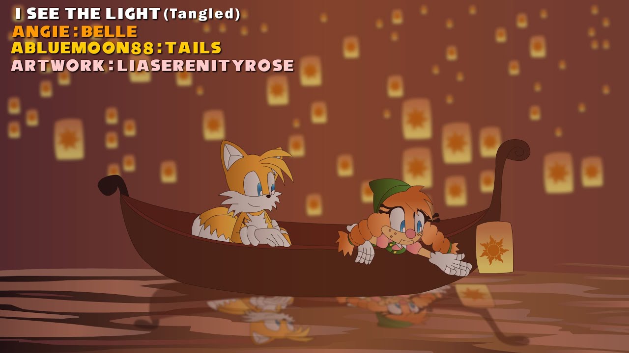 I See the Light Cover (Tangled): Belle & Tails - YouTube