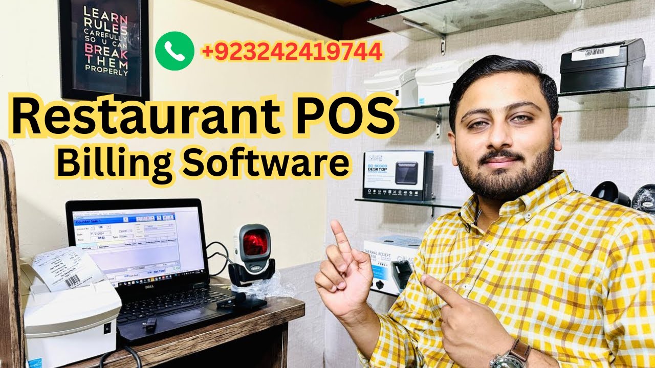 Complete Restaurant POS Billing Software | Accounting & Inventory Management Module Demo 2025 ...