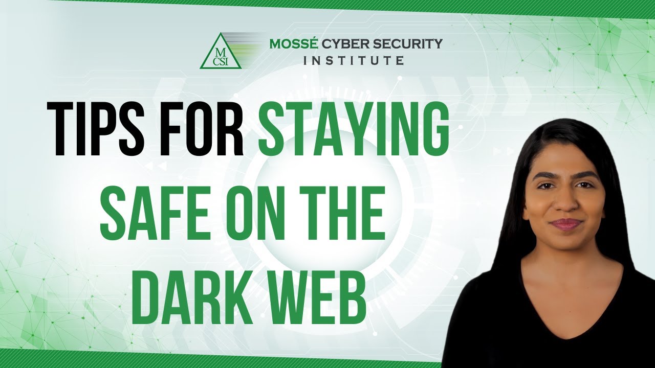 Tips for staying safe on the Dark Web - YouTube