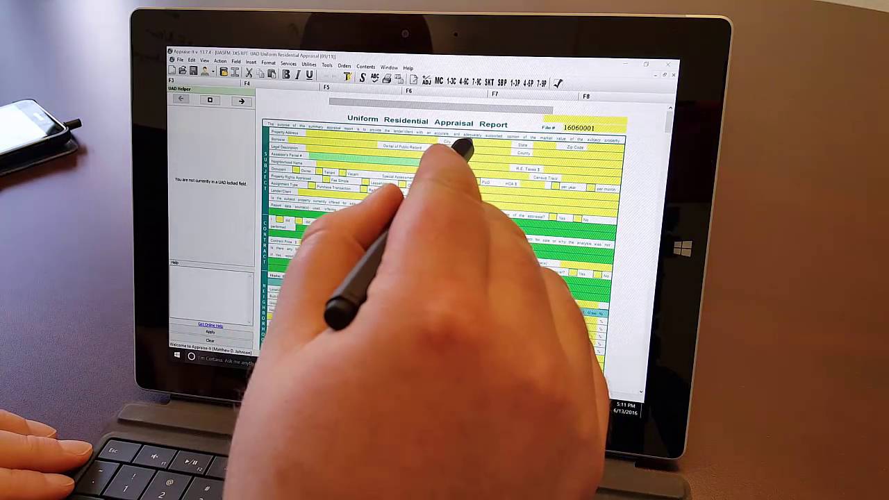 Using Appraise-It on a Tablet - YouTube