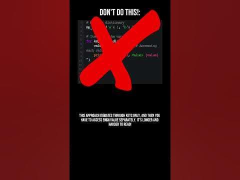 Python Cheat Sheet: Efficiently Iterate Through Dictionary Keys and ...