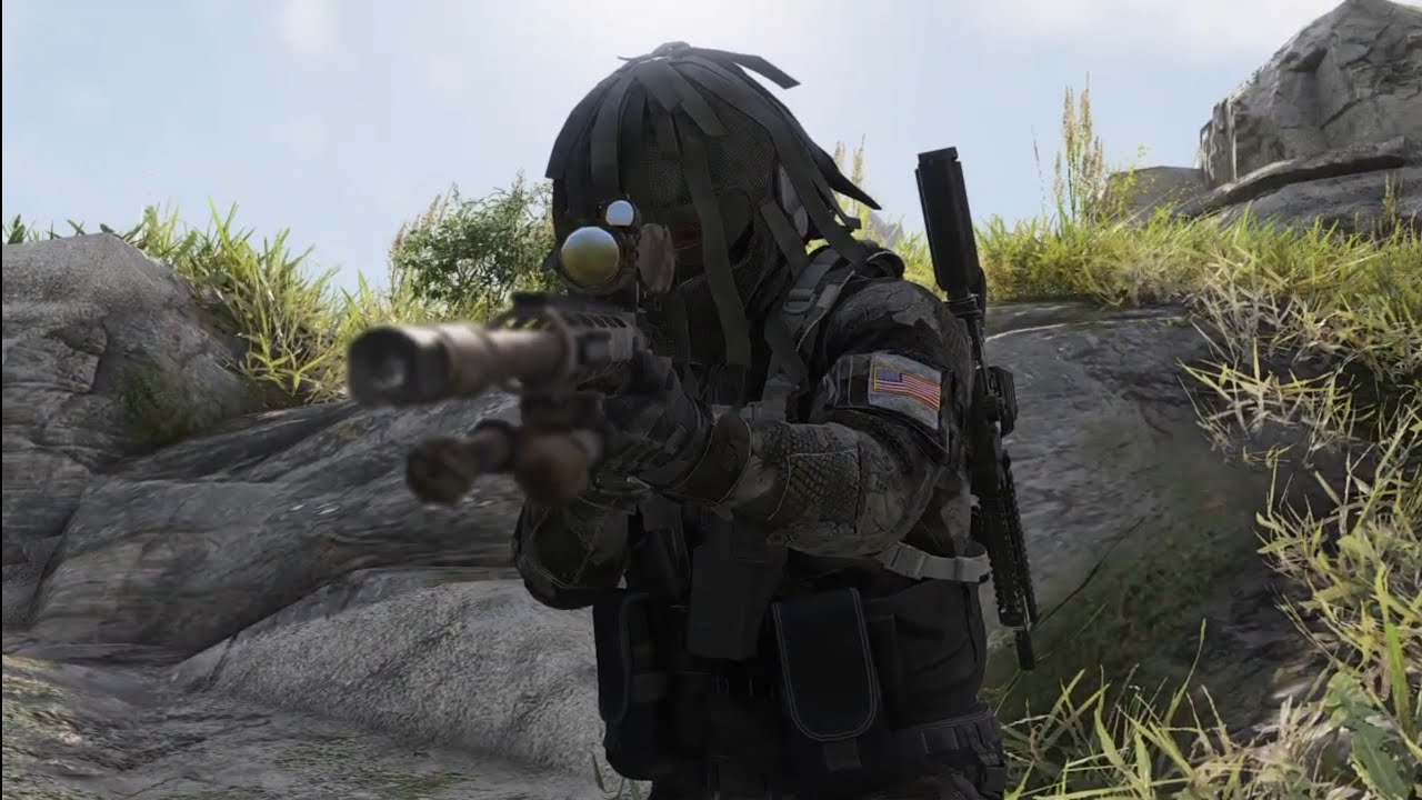 "THE BUSHWHACKER" Elite Sniper Ghillie Outfit Guide | Ghost Recon ...