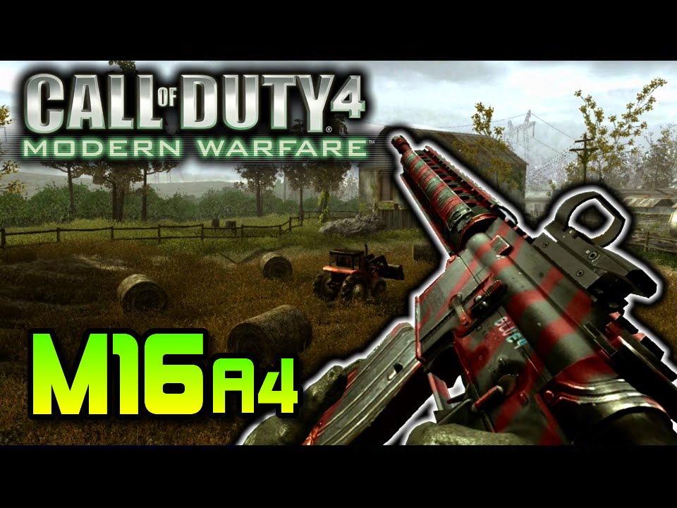 CALL OF DUTY 4 M16! Best Burst Weapon Ever? - YouTube