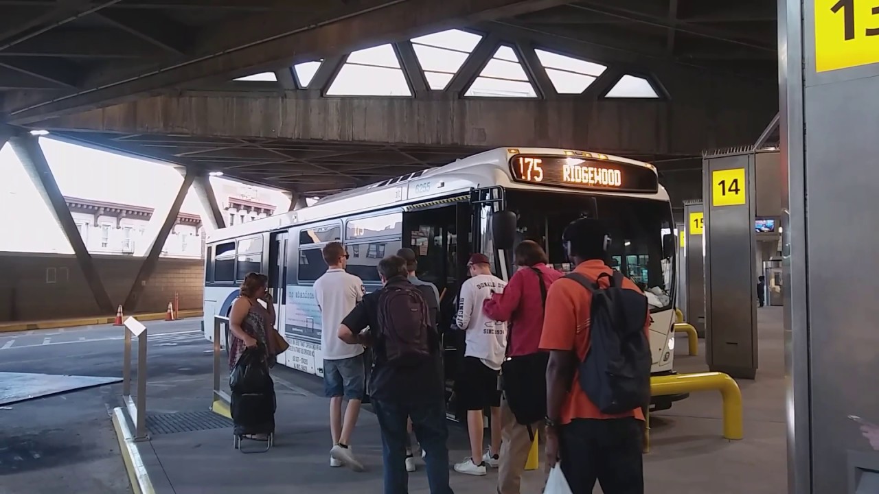 NJ Transit 2012 NABI 40-LFW Diesel #6255 on Rt. #175 - YouTube