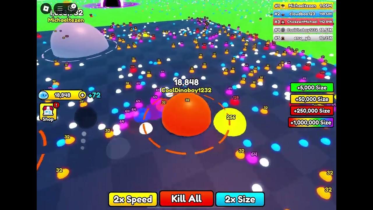 I play Roblox blob simulator - YouTube