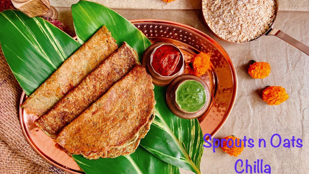 Sprouts n Oats Chilla | Easy Cooking | Home Recipes | LoveBites - YouTube