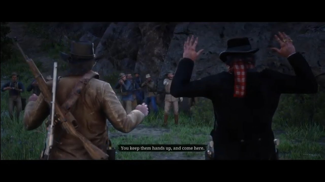 Rdr2 Arthur Story Part 26-Hanging Colm,helping Captin Monroe,attacking ...