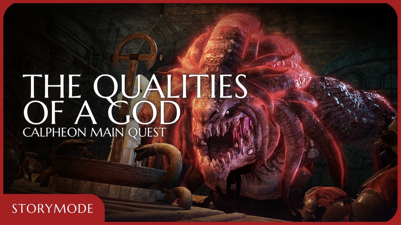 The Qualities of a God | Calpheon Main Quest - YouTube