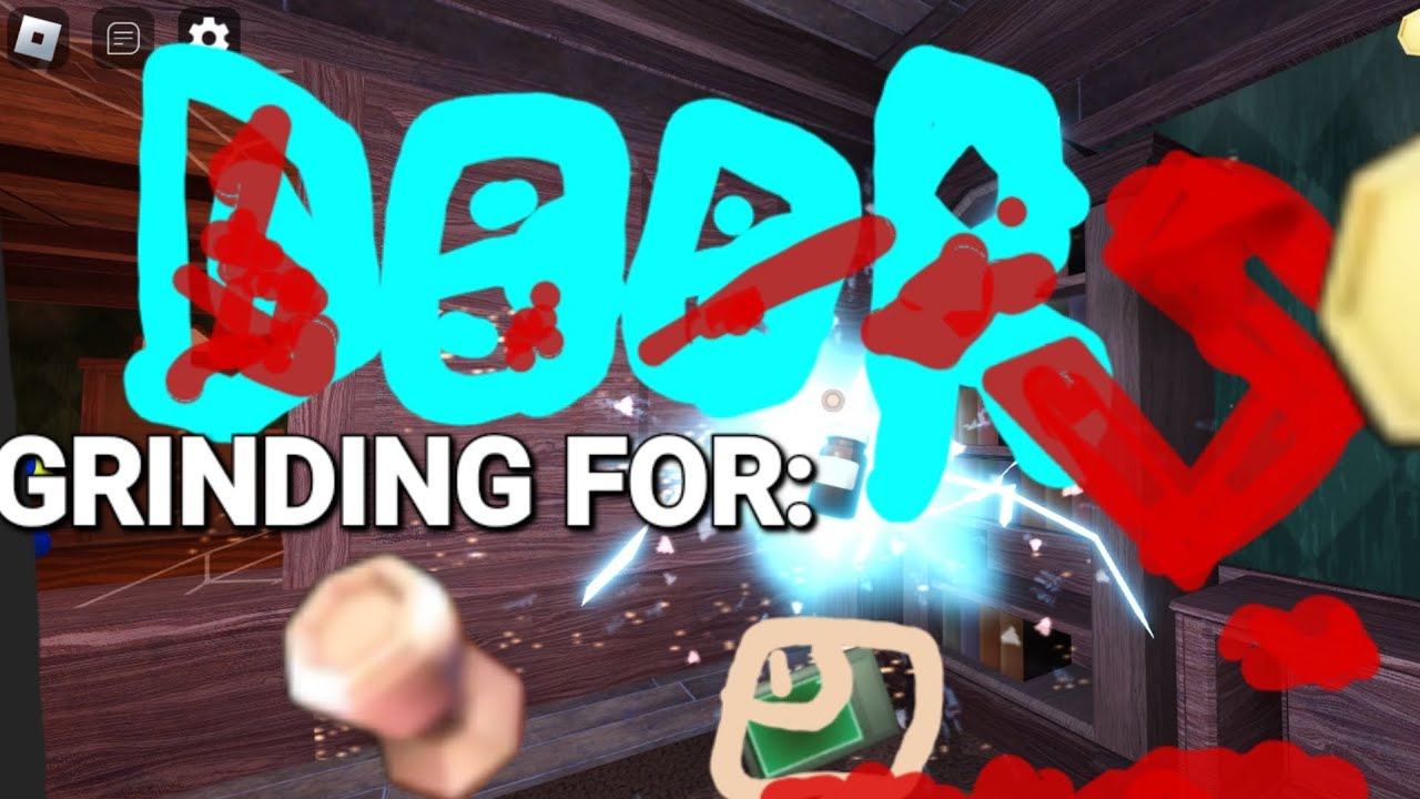 DOORS:GRINDING FOR KNOBS!!!!!! - YouTube