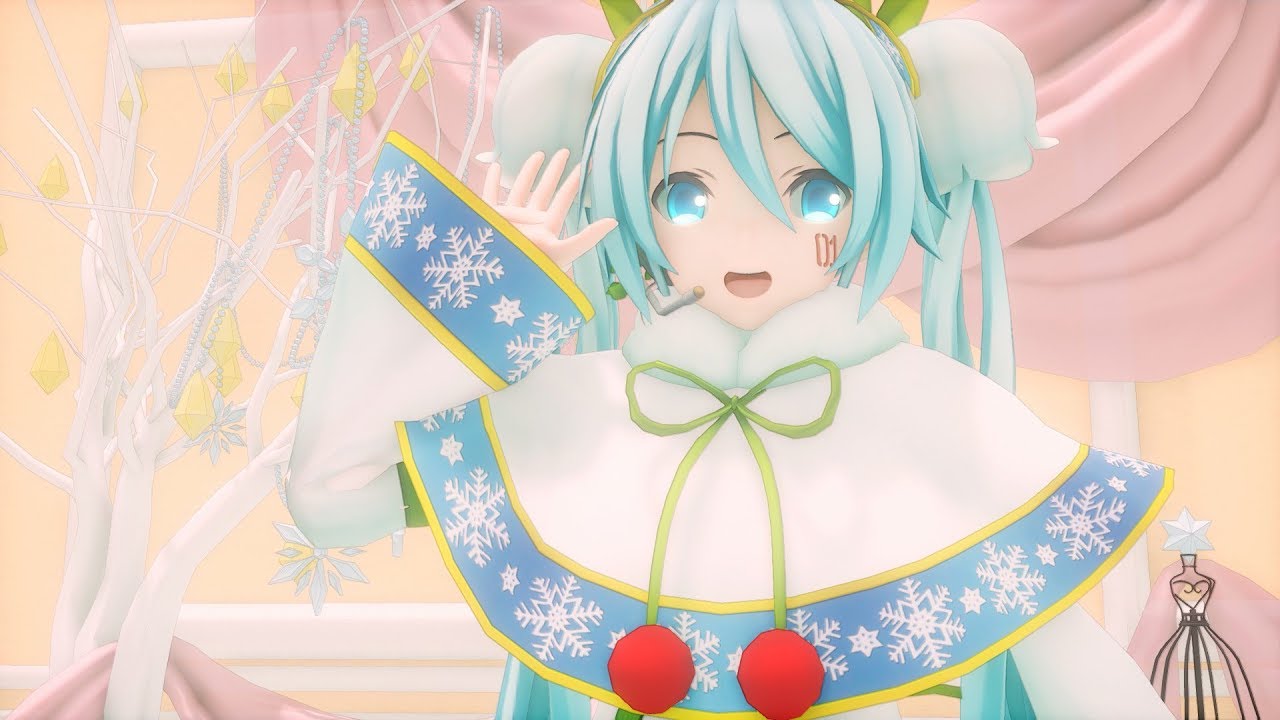 【MMDつみ式雪ミク2015】Snow Fairy Story - YouTube