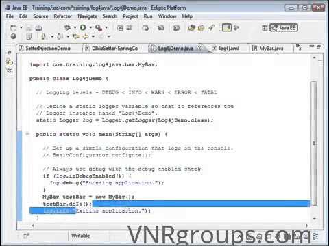 Log4J tutorial for beginners - YouTube