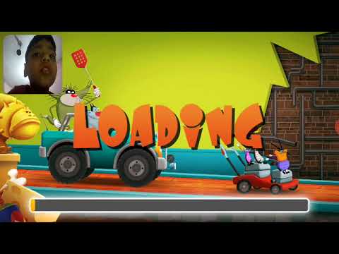 Oggy and the cockroaches racing game|cartoon game|GamerKid | Mobile ...