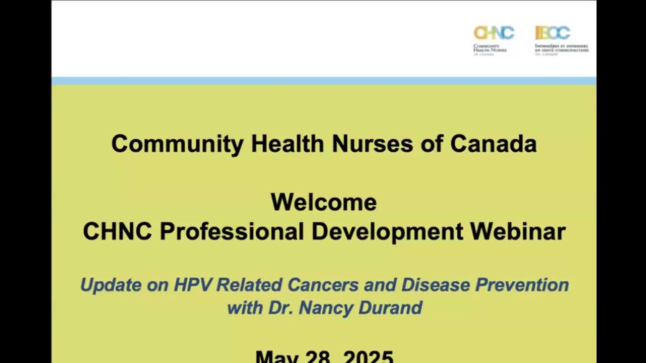 Update on HPV Related Cancers and Disease Prevention with Dr. Nancy ...