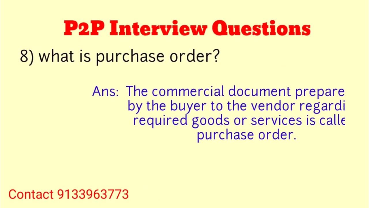 P2p Interview Questions And Answers Procure To Pay Interview p2p-interview-questions-and-answers-procure-to-pay-interview
