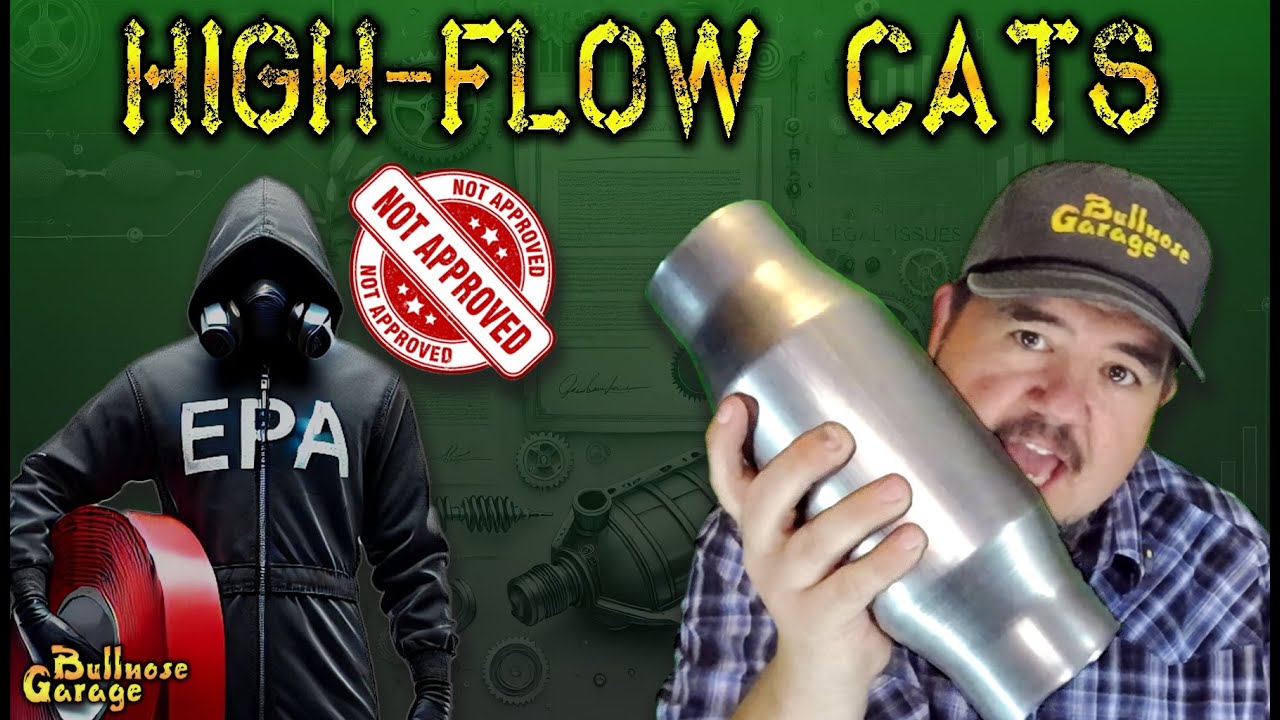 High-Flow Cats - Boost Horsepower Legally... Kinda. - YouTube