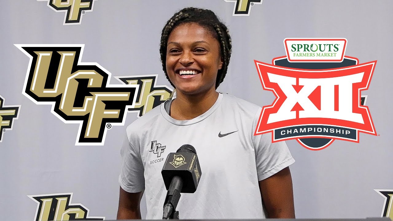 UCF Women's Soccer: Dayana Martin talks Big 12 Championship ⚽ - YouTube