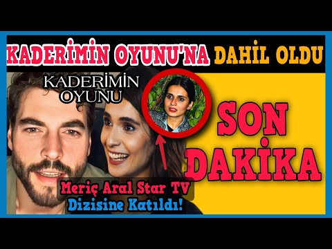 AKIN AKINÖZÜ Yeni Dizisi KADERİMİN OYUNU'na Meriç Aral Katıldı! Kaderimin Oyunu (magazin burada)
