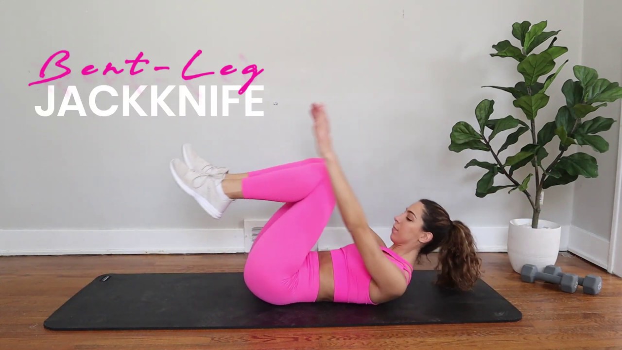 BENT LEG JACKKNIFE - YouTube