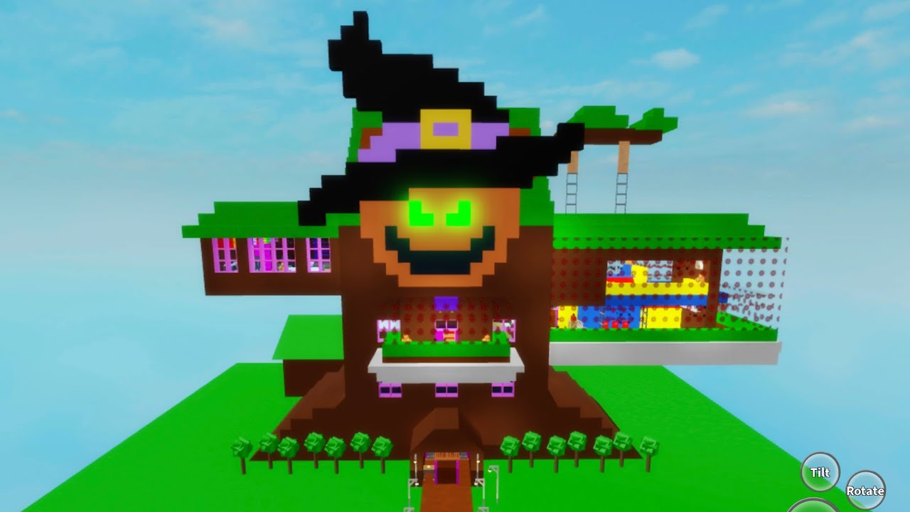 ROBLOX PIGGY TWINS TRICK OR TREAT TREEHOUSE MAP! (Piggy Build Mode ...