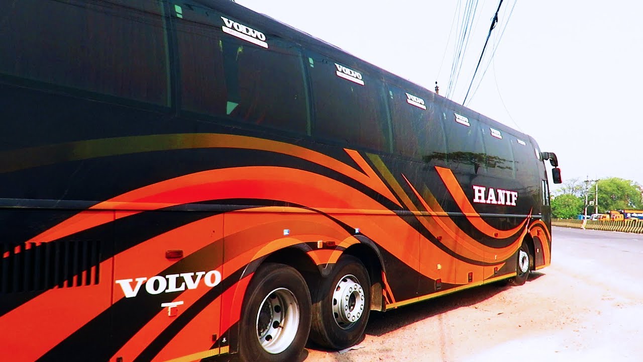 Hanif Enterprise Volvo B9R I-shift Multi-Axle Live view in Bangladesh ...