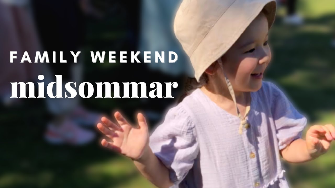 Праздник середины лета в Швеции. Family weekend Midsommar - YouTube