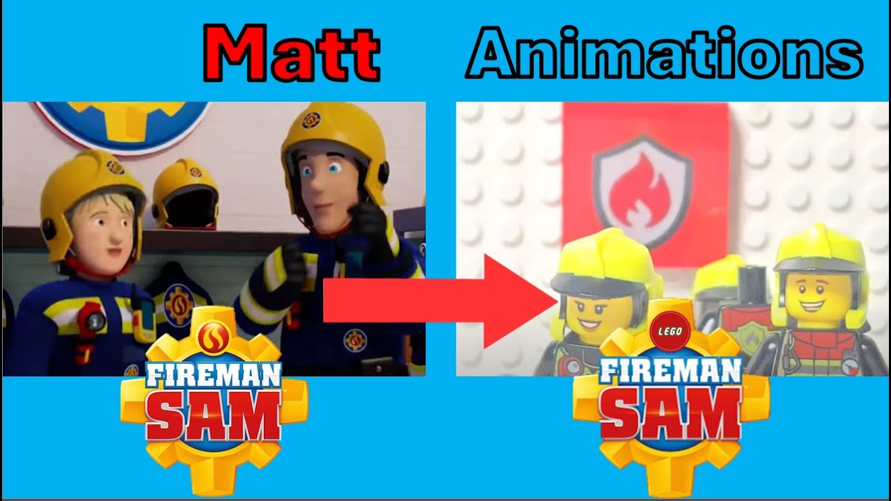 Fireman Sam Series 16 The Big Suprise Lego Comparison - YouTube