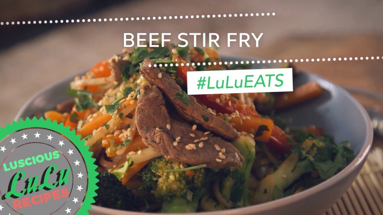 Luscious Lulu Recipes Beef Stir Fry by LULU Supermarket - YouTube