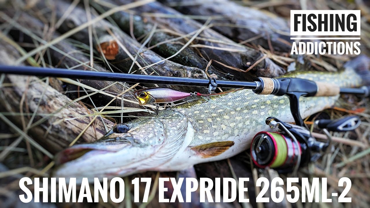 Shimano 17 Expride 265ML-2 - огляд твічового спінінга #1 - YouTube