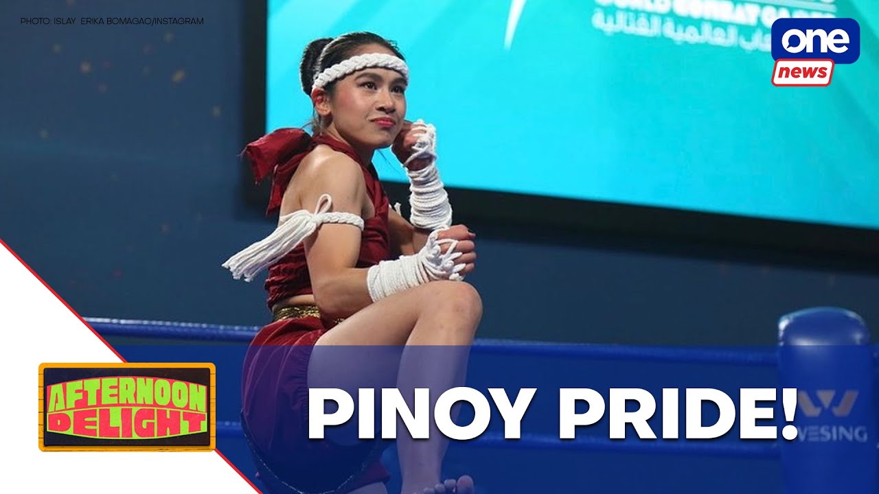 Afternoon Delight | Islay Erika Bomogao now world’s No. 1 in Muay Thai ...