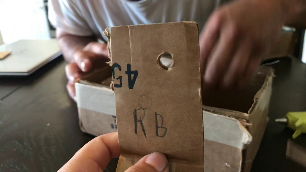 How to make a cardboard game boy [it works] - YouTube