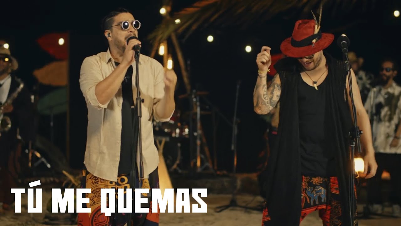 Tú Me Quemas (En Vivo) - Los Cadillac's | EN LA PLAYA - YouTube