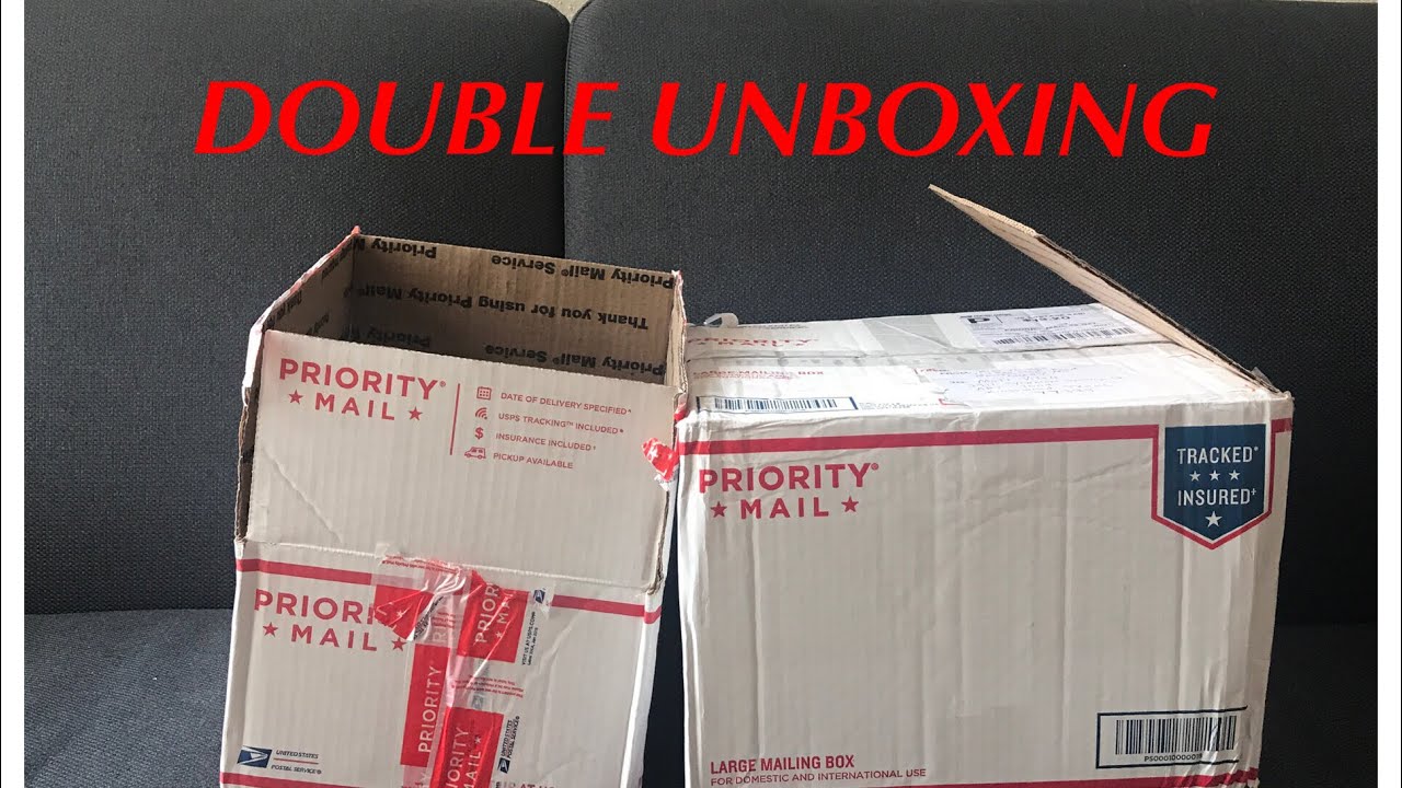 DOUBLE UNBOXING. MYSTERY ITEM IN THE BOX!!! - YouTube