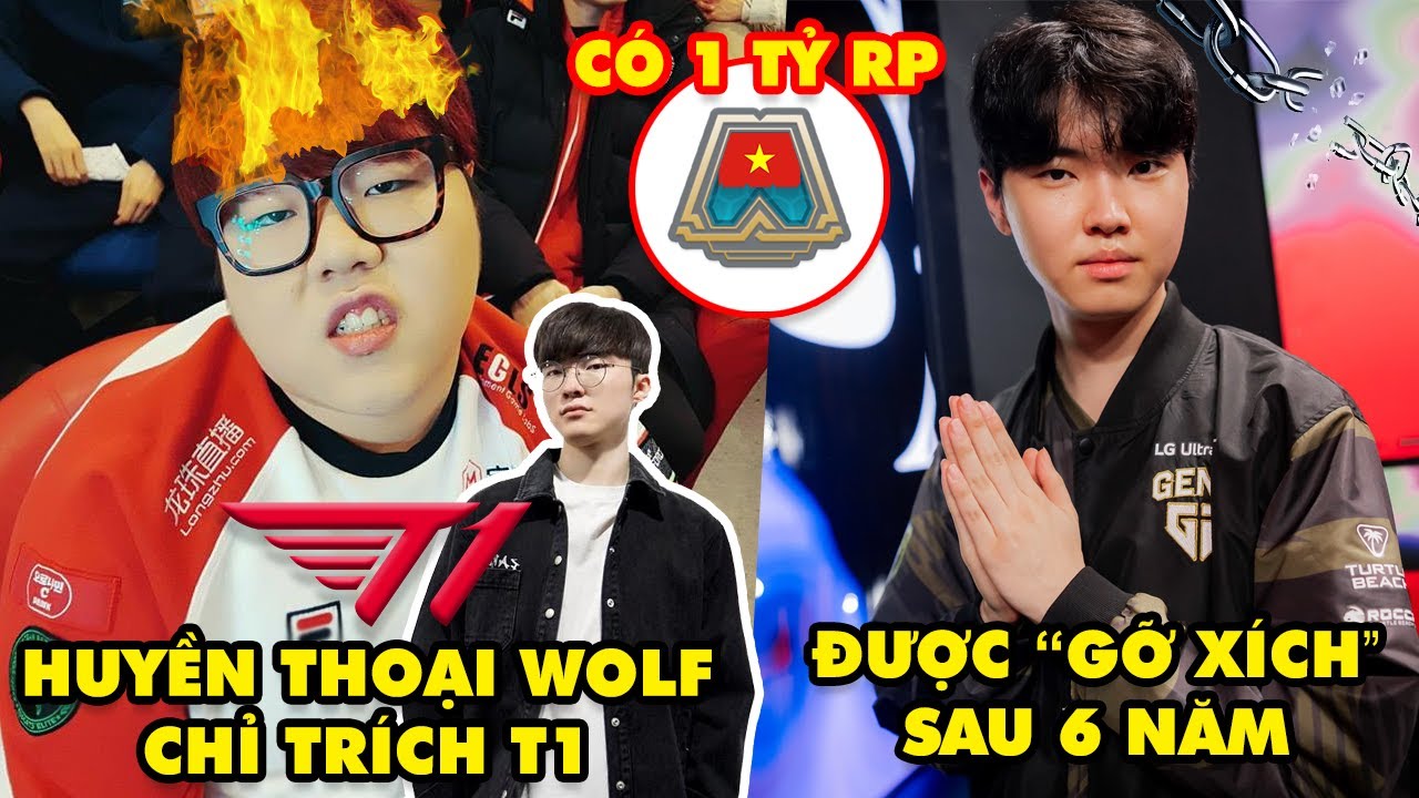 Update LMHT: Wolf lên tiếng chỉ trích T1, GENG xóa bỏ kỷ lục buồn sau 6 ...