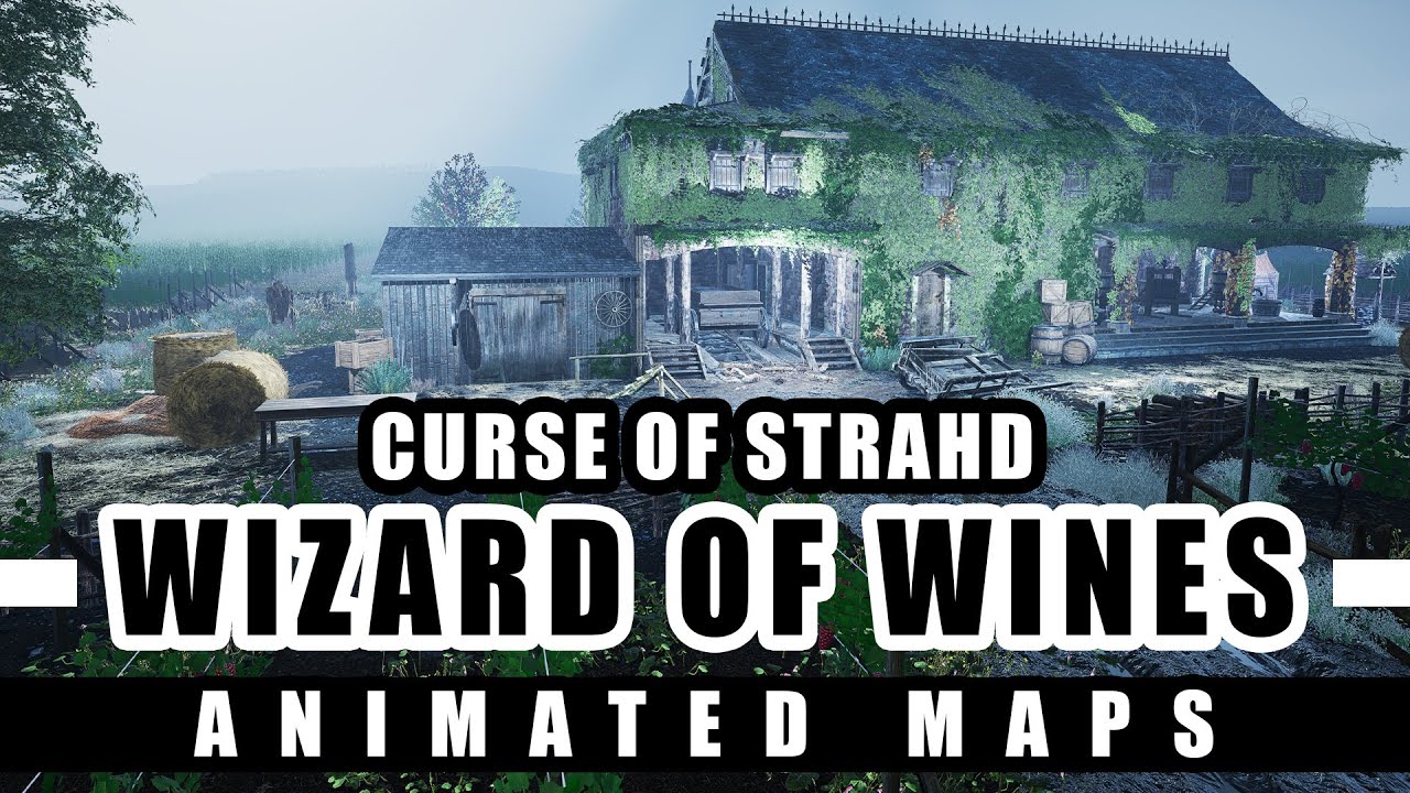 Beneos Battlemaps: Curse of Strahd - The Wizard of Wines - YouTube