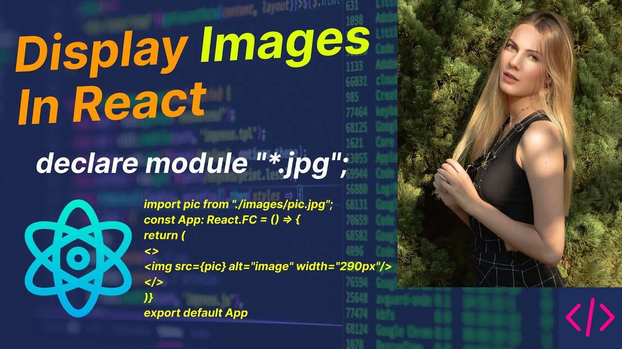 React Js Tutorial Basic To Advance 🔥 Display Images In React Youtube