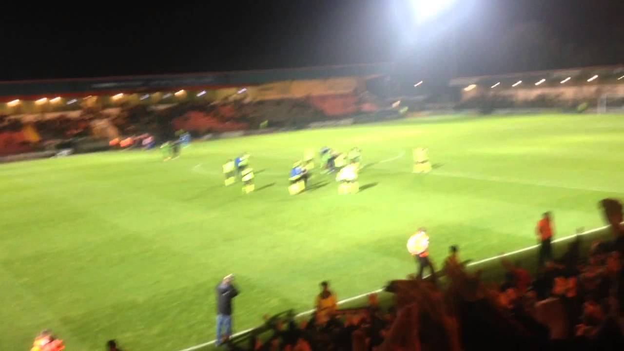 Oldham Athletic fans at Spotland #oafc - YouTube