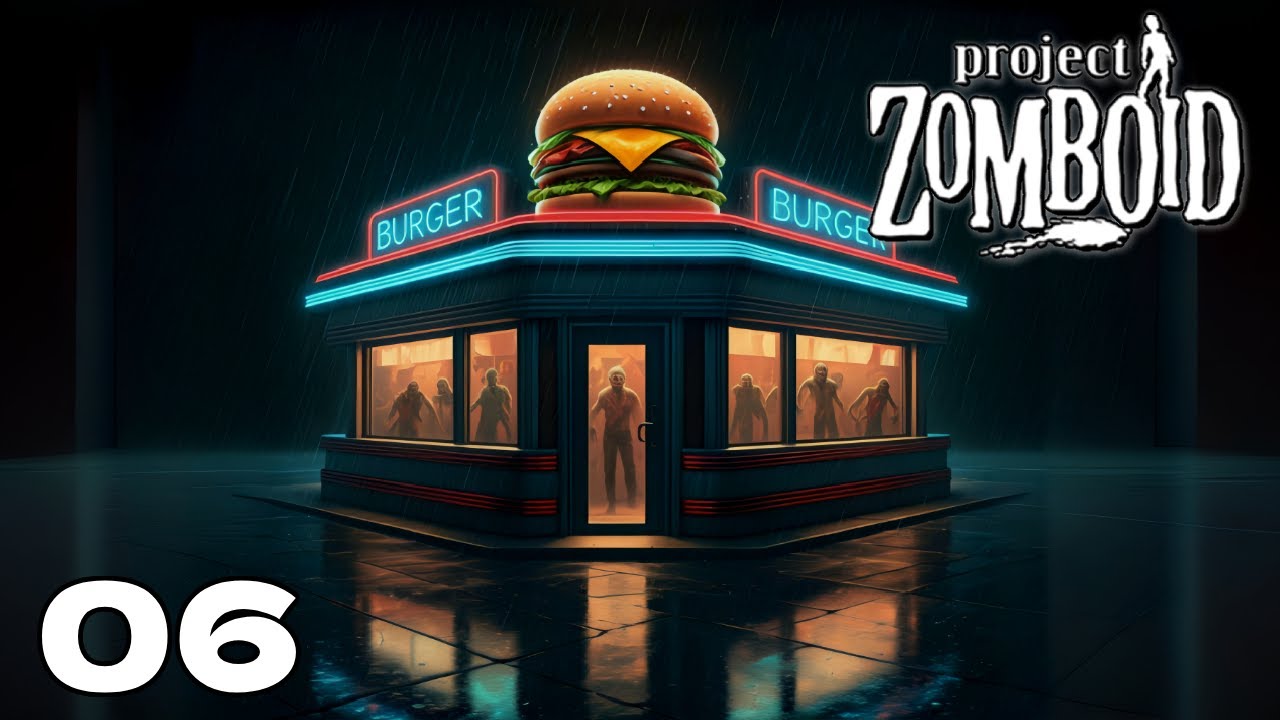 Sheriff Brawl at Burger Joint | Project Zomboid [Ep 6] - YouTube