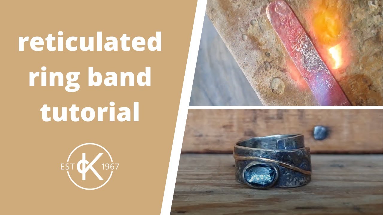 How To Make A Reticulated Ring Band | 12 Months Of Metal - YouTube