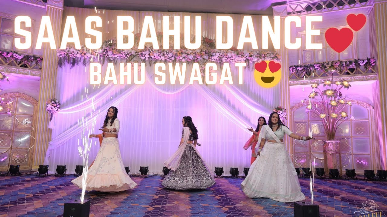 SAAS BAHU DANCE 😍 Surprise BAHU Dance ️ #yt #youtube #video #dance # ...
