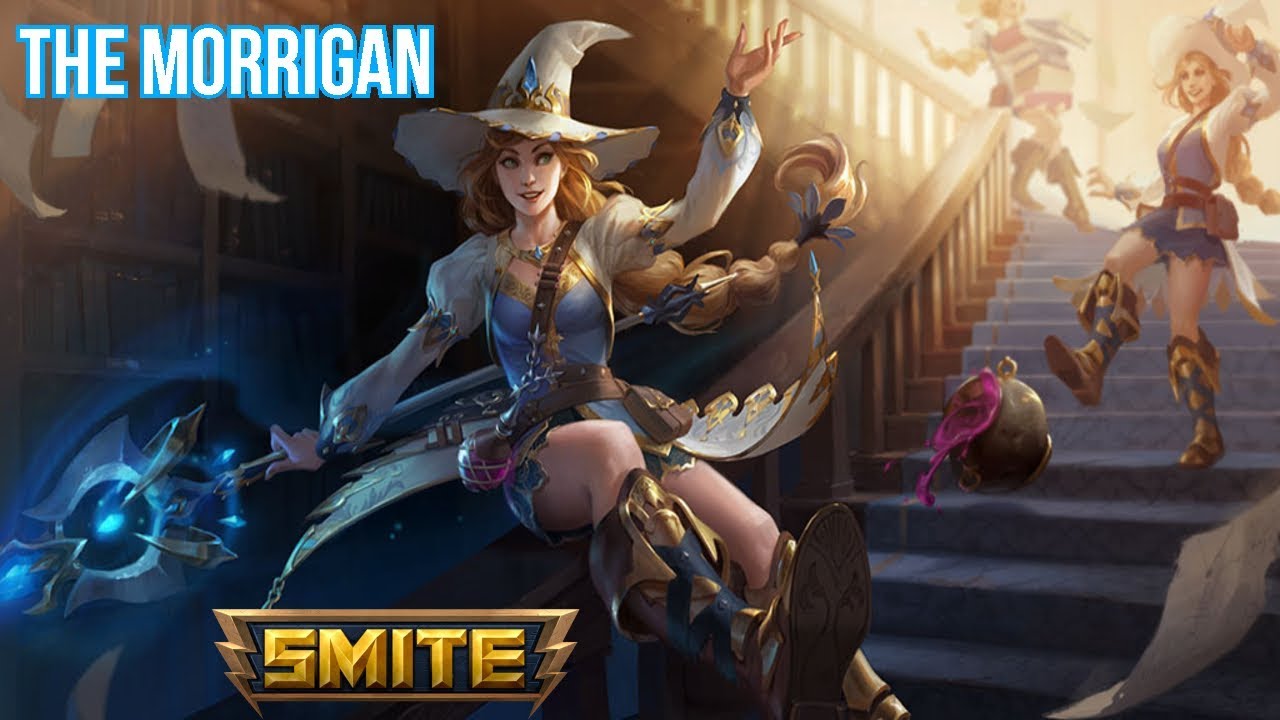 The Morrigan | SMITE | New Skin - Charm Caster The Morrigan | RANKED ...