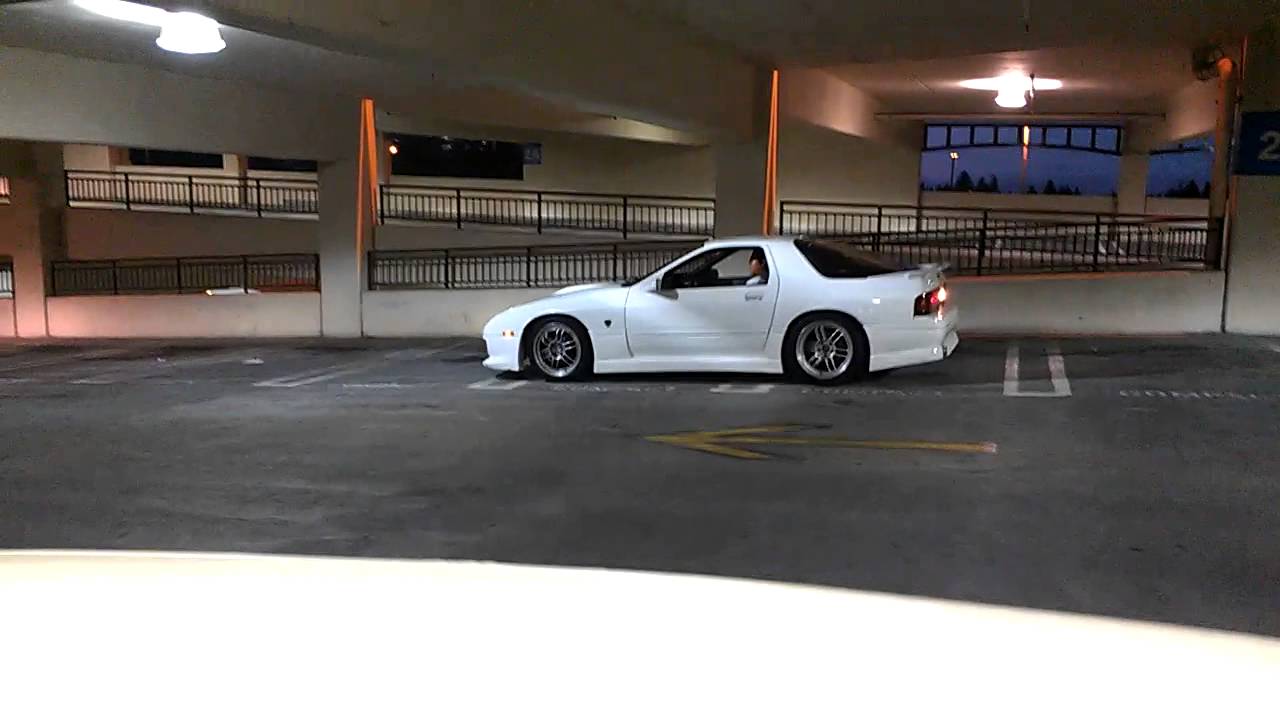 RX7 FC back fire and best wishes to driver - YouTube